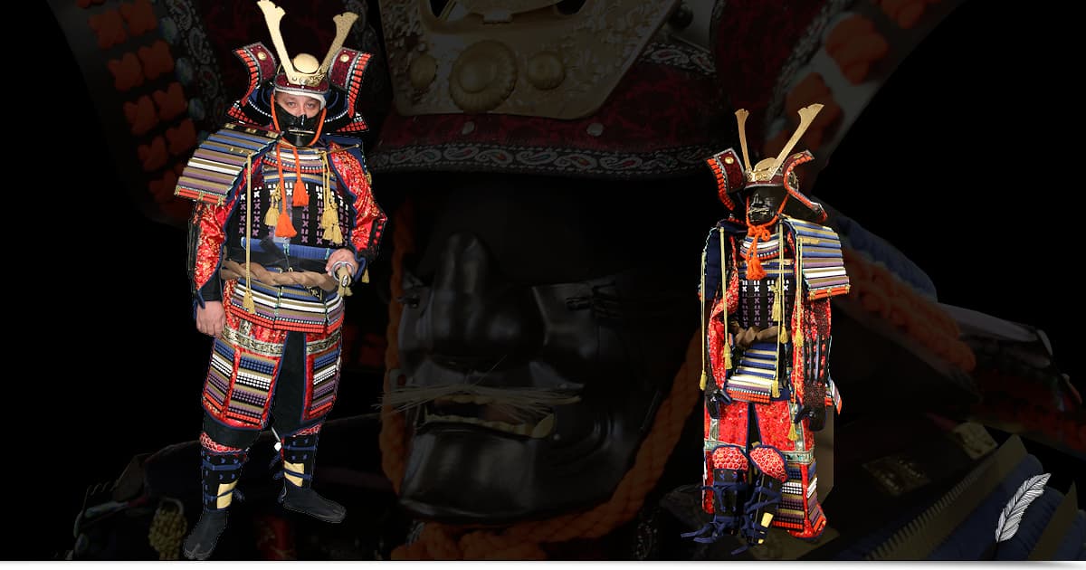 Armure de samouraï rouge | 鎧 Yoroi #Terressens