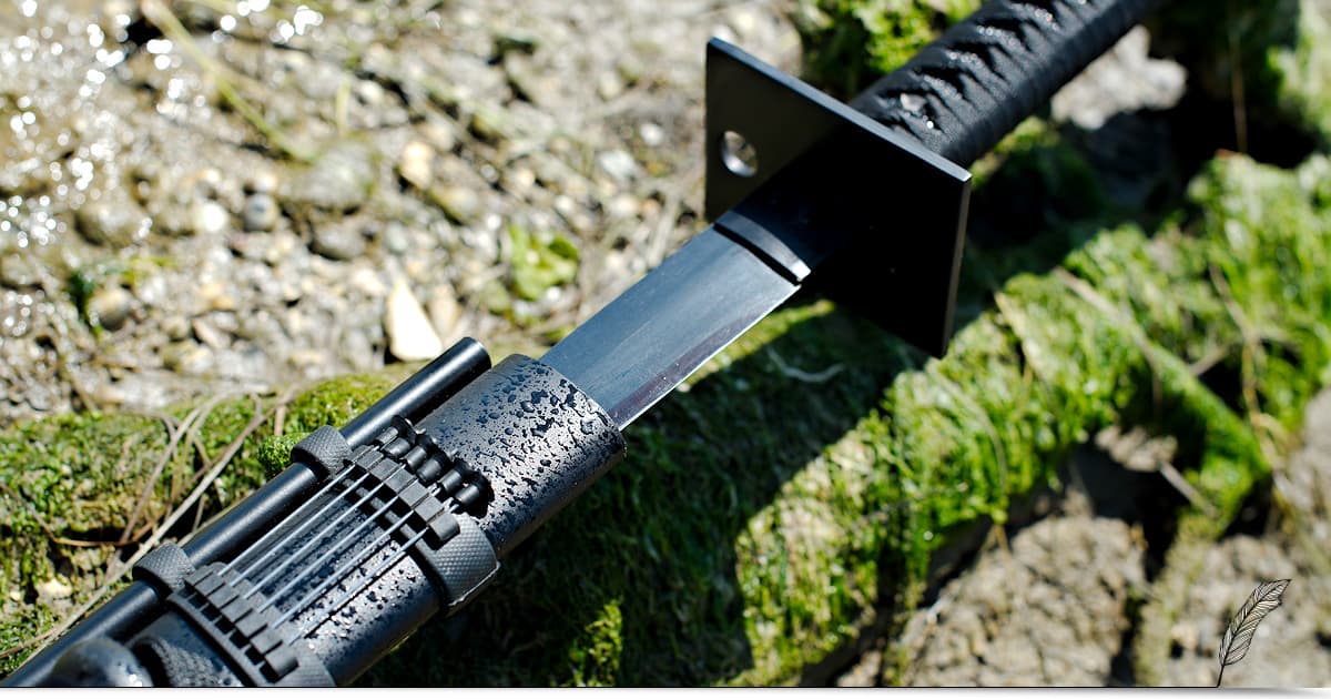 Ninjatō (忍者刀) « Le Furtif », sabre de ninja (忍者) #Terressens